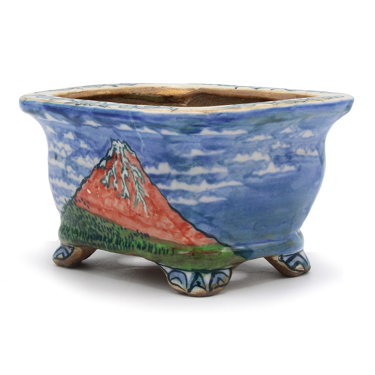 Bonsai pot, Bonsai, Tosui, Seto, Mizuno, Masao, Shikao, Mont Fuji, Japan