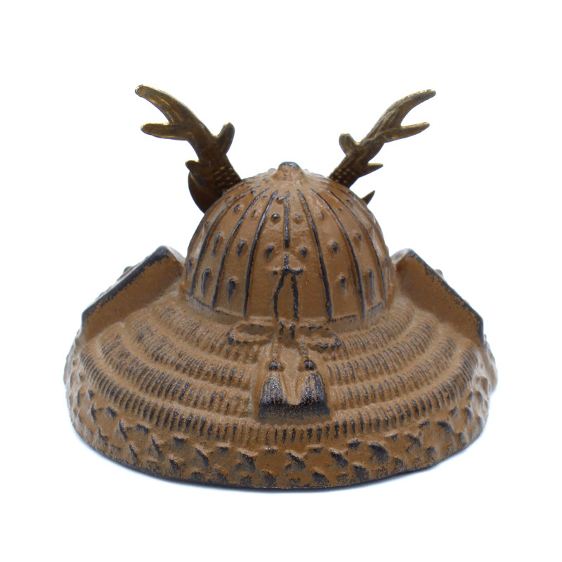 Old Japanese figure C5 samurai helmet