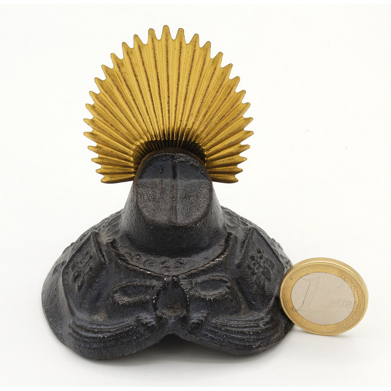 Old Japanese figure C6 samurai helmet
