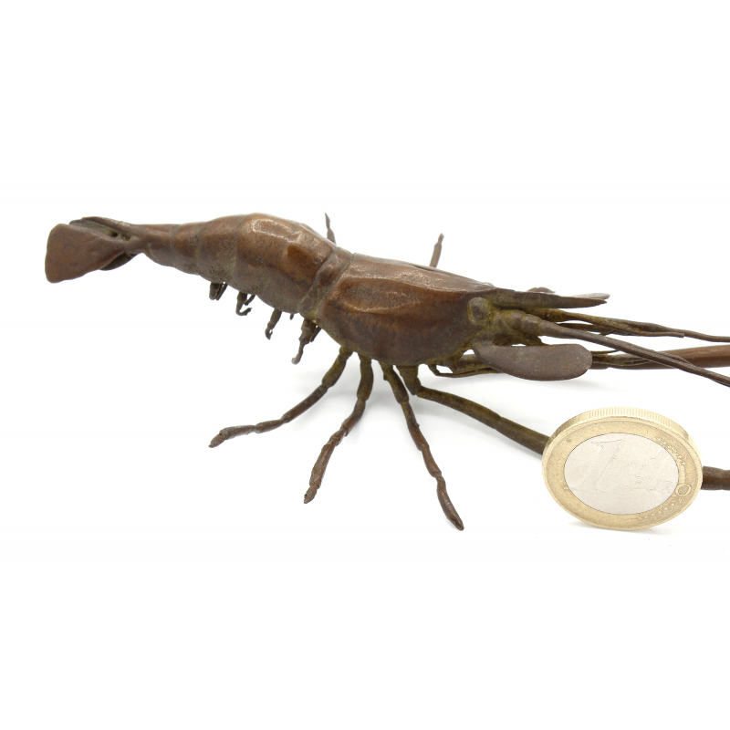 Japanese copper-bronze tenpai 132 prawn