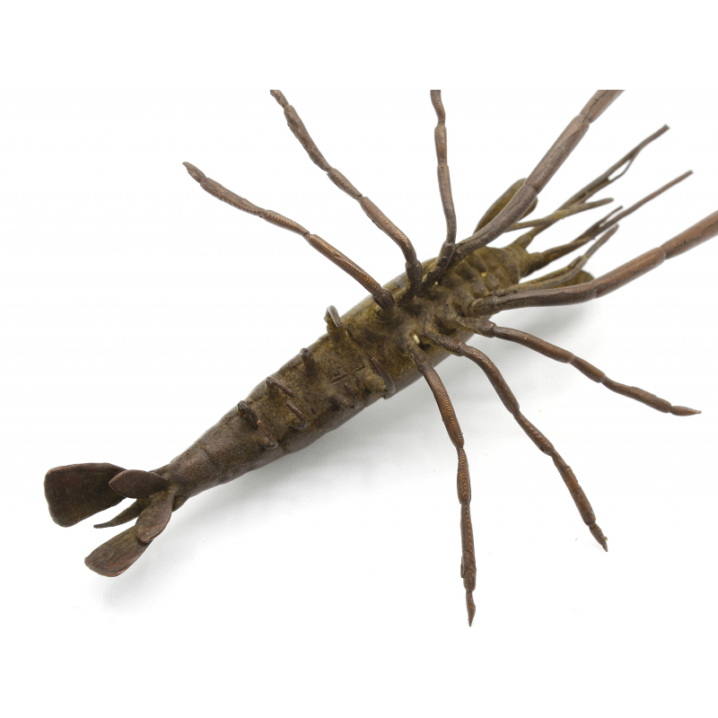 Japanese copper-bronze tenpai 132 prawn