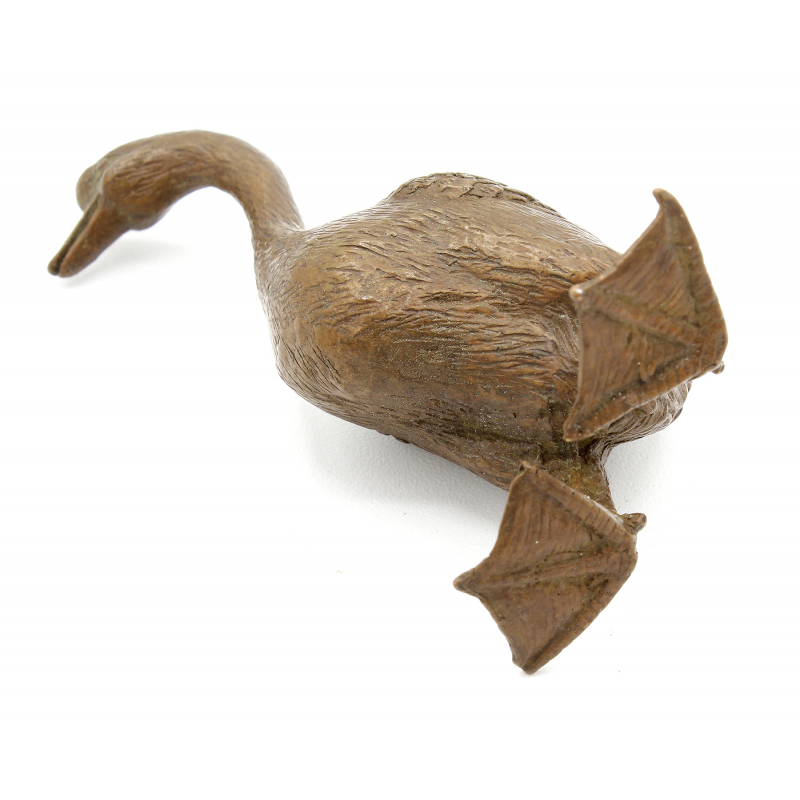 Japanese copper-bronze tenpai 145 goose