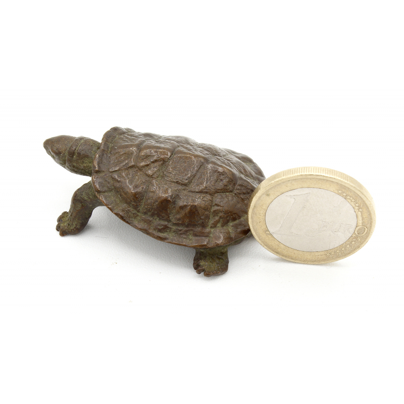 Japanese copper-bronze tenpai 149 turtle