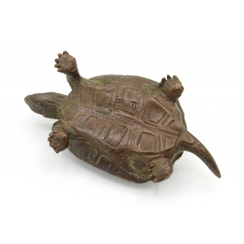 Japanese copper-bronze tenpai 149 turtle