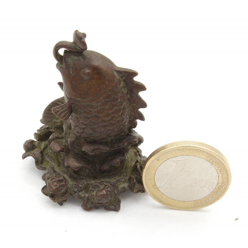 Japanese copper-bronze tenpai 154 koi carp